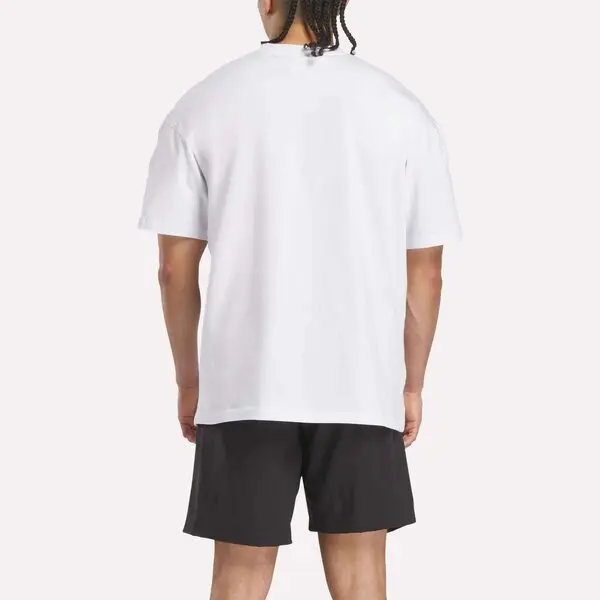 REEBOK X F45 Training Relaxed Fit T-shirt - White/grey 3