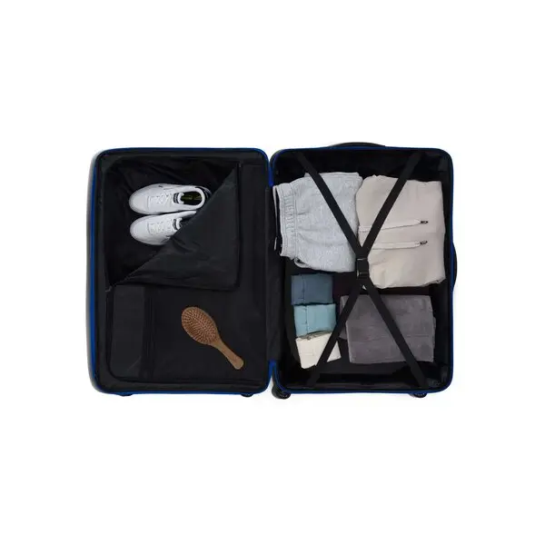 REEBOK Action Duo 2-piece Luggage Set - Black