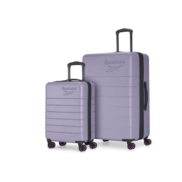 REEBOK Captain 2-piece Luggage Set - Purple