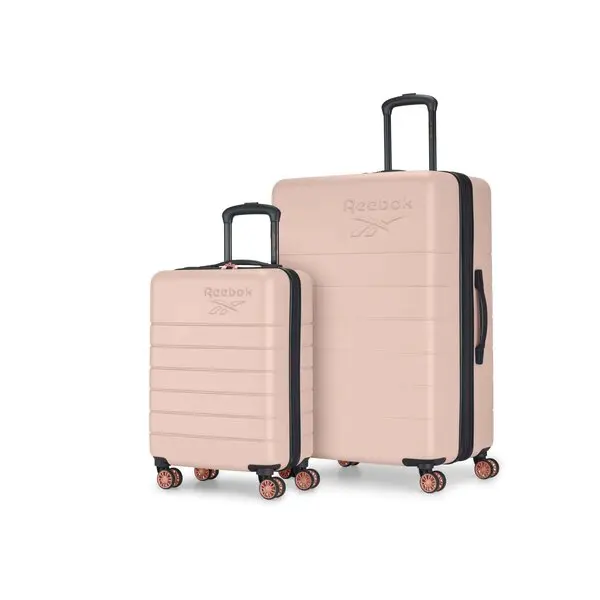 REEBOK Captain 2-piece Luggage Set - Peach