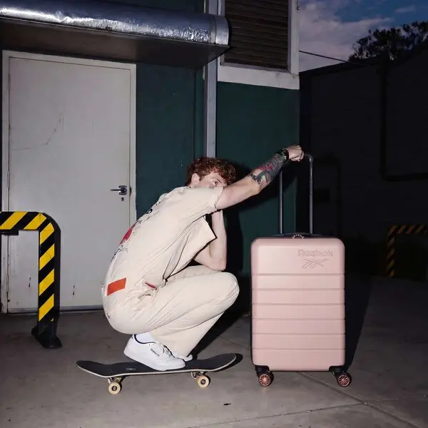 REEBOK Captain 2-piece Luggage Set - Peach