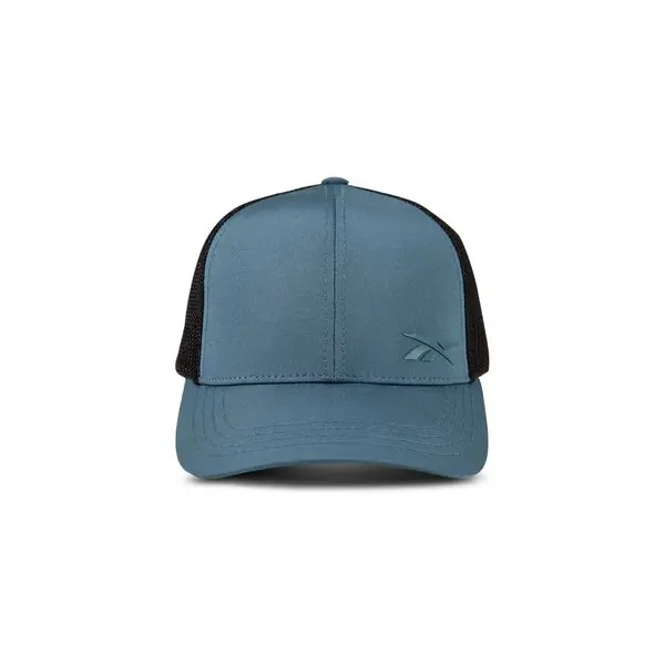 REEBOK Vented Flat Brim Running Cap - Blue