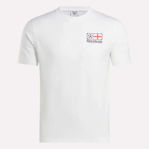 REEBOK England Football Graphic T-shirt - White