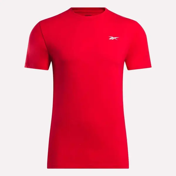 REEBOK Small Logo T-shirt - Red
