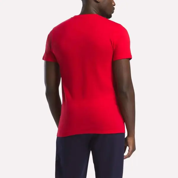 REEBOK Small Logo T-shirt - Red