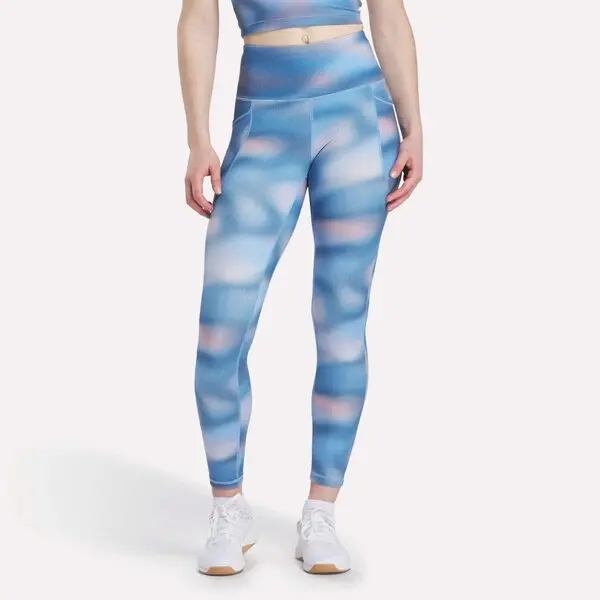 REEBOK High-rise Printed Tights