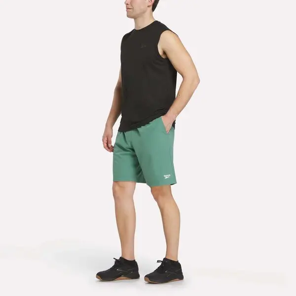 REEBOK Range 9 Training Shorts - Field Green