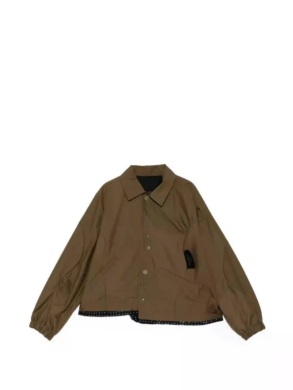 Undercover Logo-patch Cropped Jacket