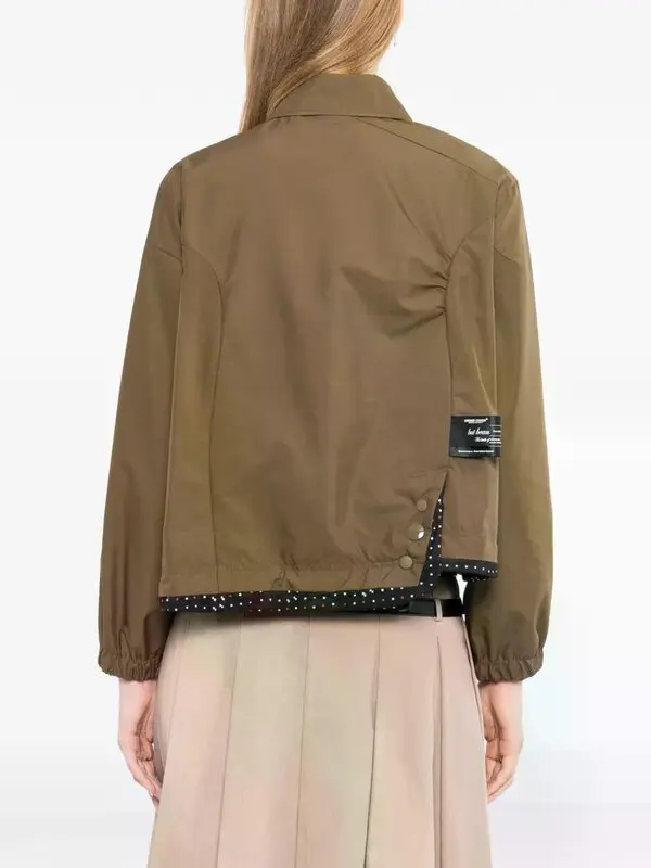 Undercover Logo-patch Cropped Jacket