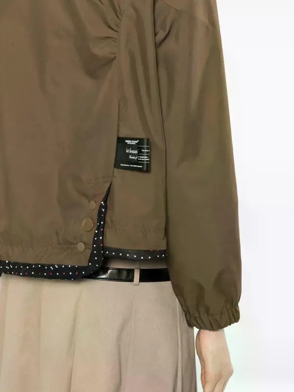Undercover Logo-patch Cropped Jacket
