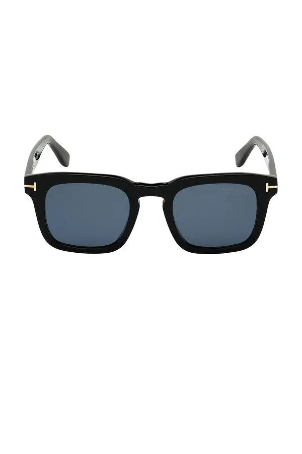 TOM FORD Dax Sunglasses - Shiny Black