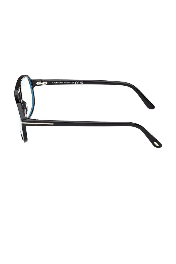 TOM FORD Navigator Acetate Eyeglasses - Black
