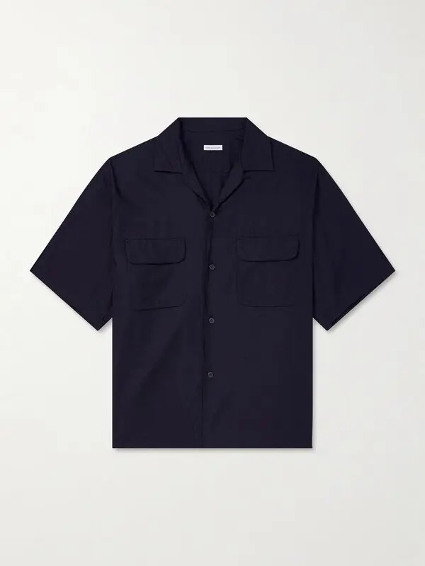 KAPTAIN SUNSHINE Cotton And Silk-blend Shirt