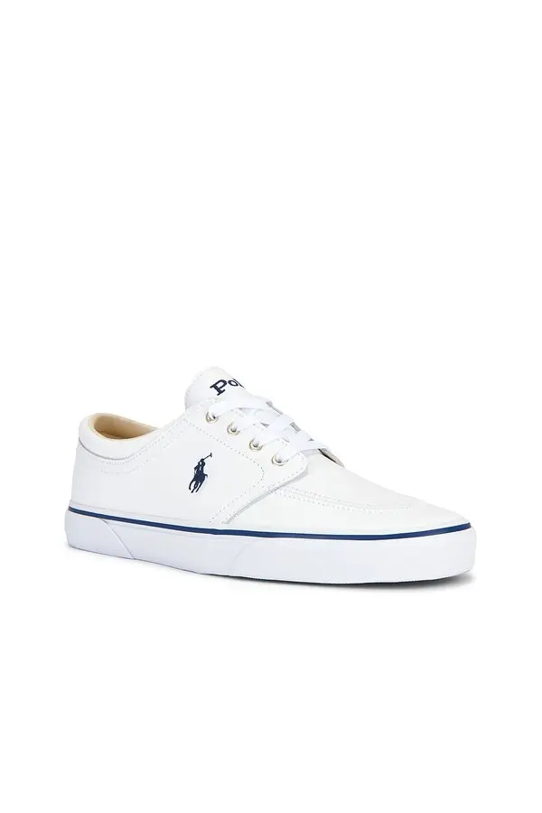 Polo Ralph Lauren Faxon Leather Low Top Sneaker