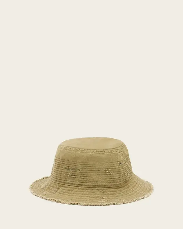 ALLSAINTS Mason Cotton Bucket Hat - Green