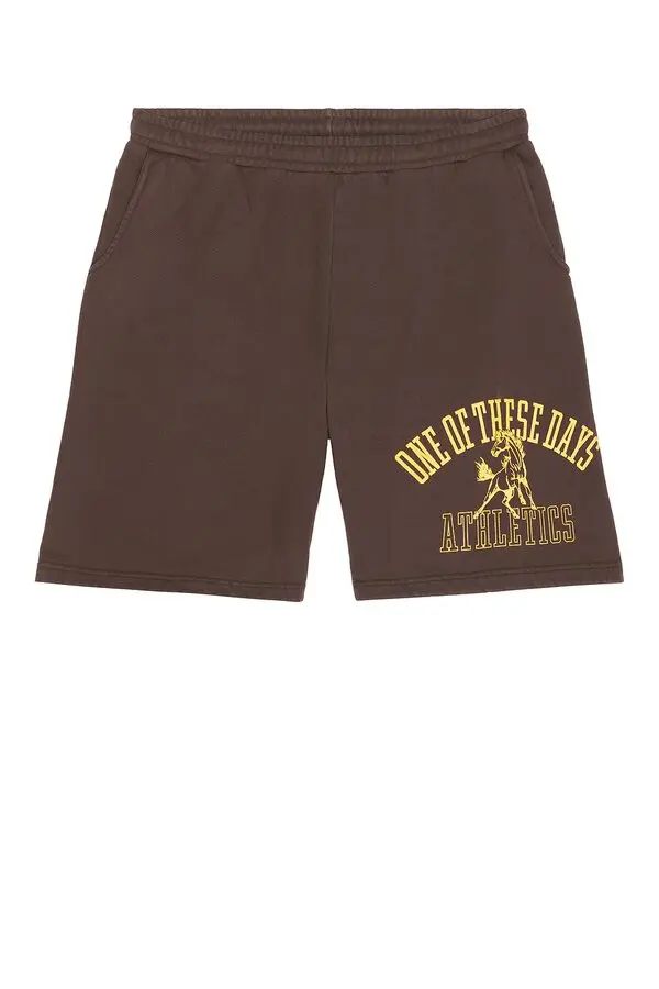 ONE OF THESE DAYS Mustang Athletics Sweat Short