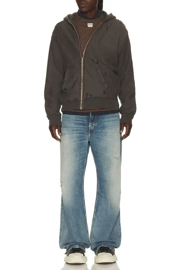 Commission Twisted Distressed Hoodie