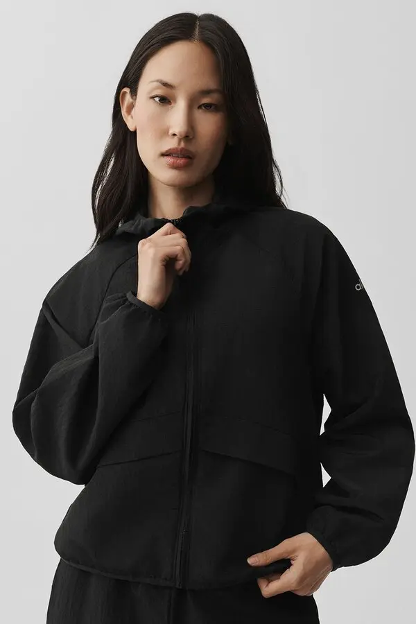 Alo Yoga Ripstop Electric Jacket - Black
