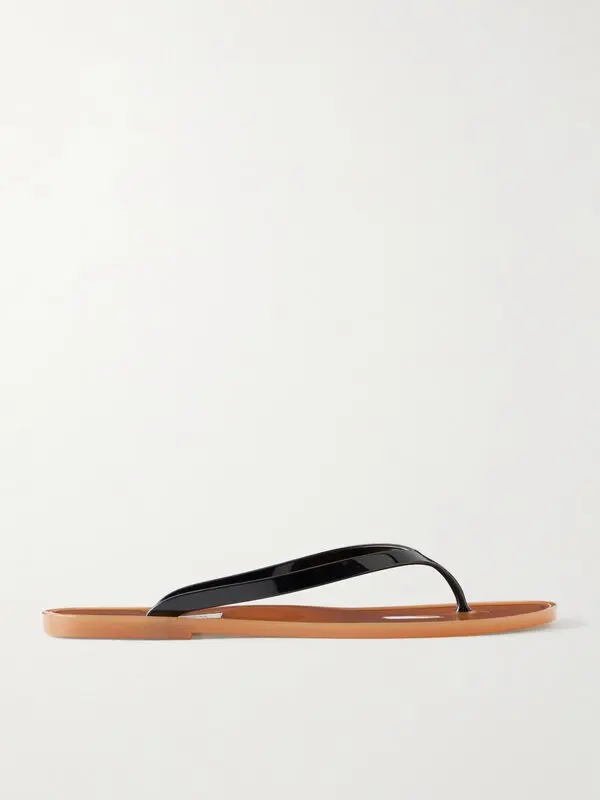 Christopher Esber Jo Pvc Flip Flops - Black