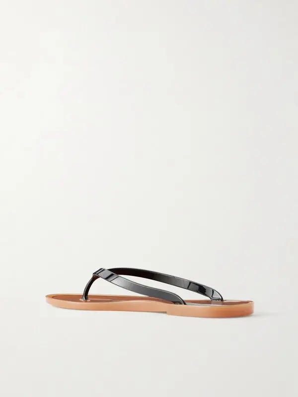 Christopher Esber Jo Pvc Flip Flops - Black