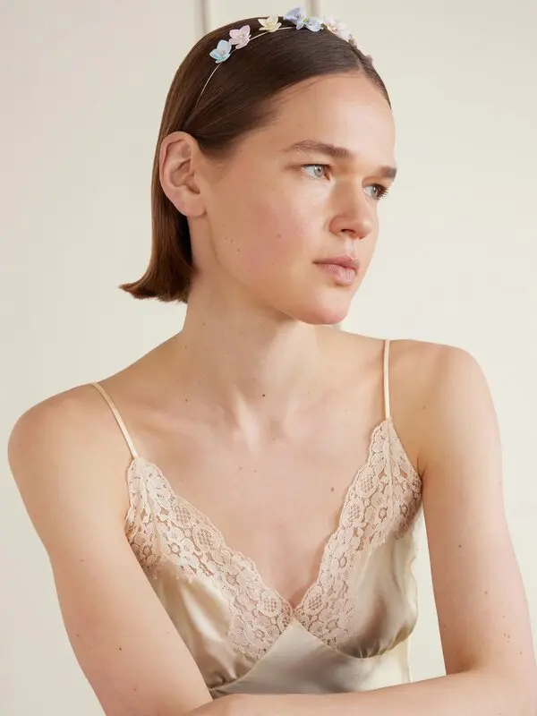 JENNIFER BEHR Anarosa Flower Headband