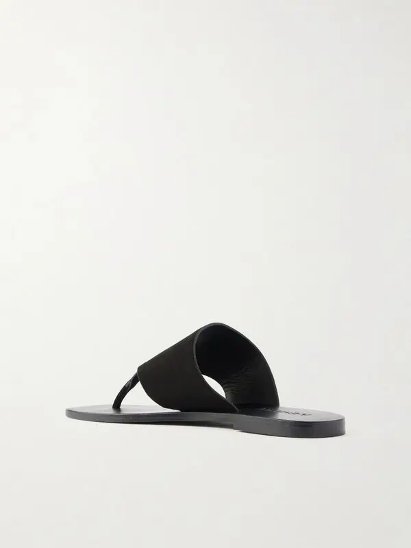 A.emery Paton Leather Sandals - Black
