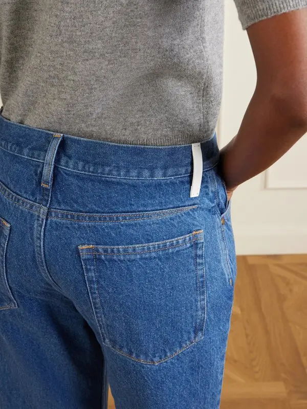 JIL SANDER Mid-rise Tapered Jeans