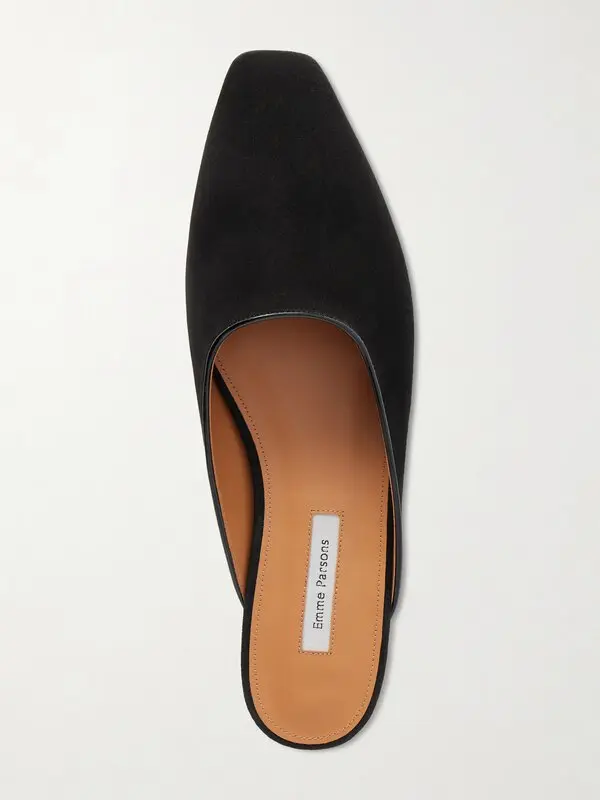 EMME PARSONS Suede Mules