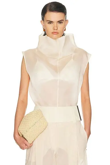 Altuzarra Blaine Top - Opal