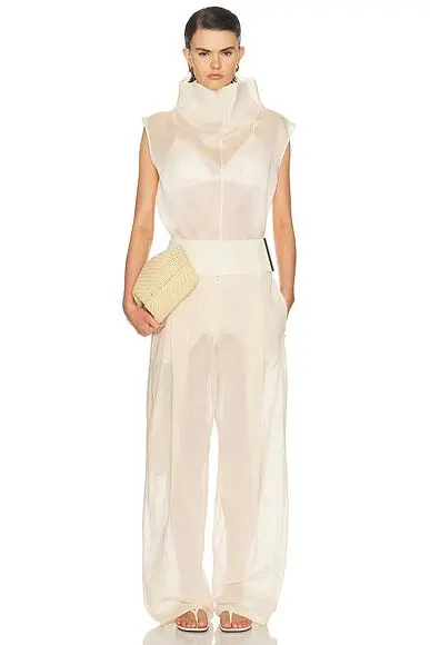 Altuzarra Blaine Top - Opal