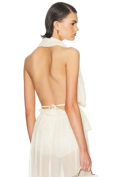 AYA MUSE Palli Top - Ivory