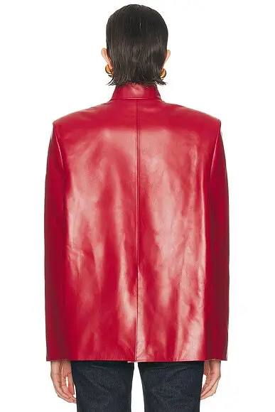 Khaite Dolso Jacket - Deep Red