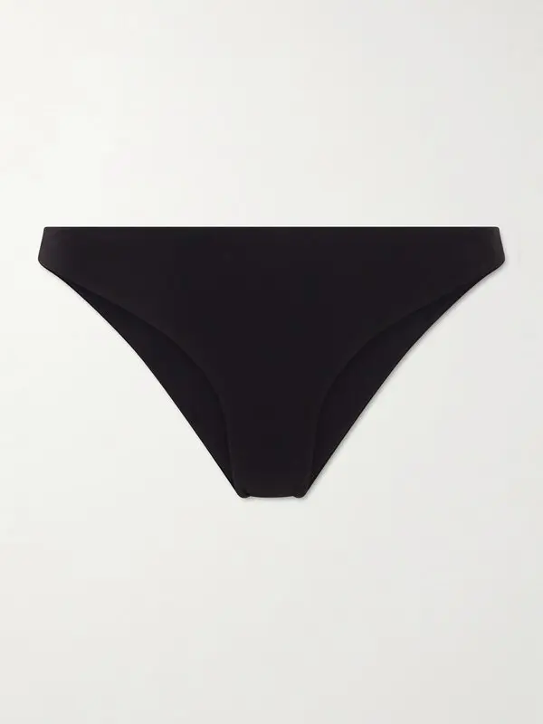 Kiki De Montparnasse Coeur Cheeky Bikini Briefs - Black