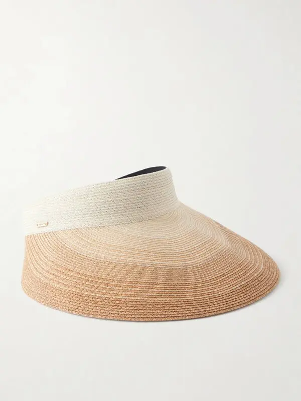 Eugenia Kim Trixie Hemp-blend Visor - Neutrals