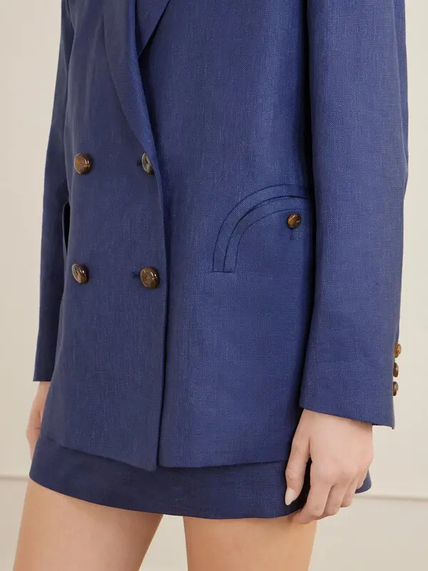 BLAZÉ MILANO Nightbreak Double-breasted Blazer