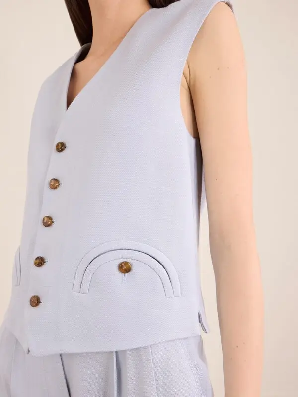 BLAZÉ MILANO Feral Canvas Vest