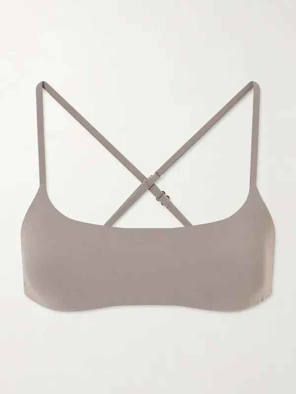 Kiki De Montparnasse Athletic Bikini Top - Gray