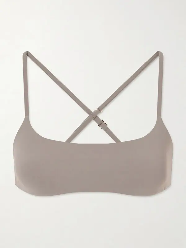 Kiki De Montparnasse Athletic Bikini Top - Gray