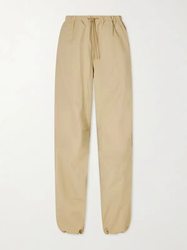 On Woven Wide-leg Pants - Brown