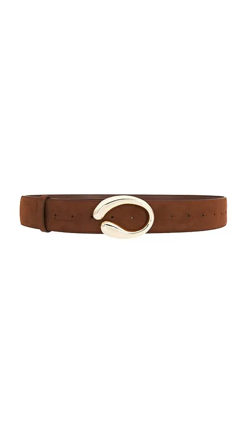 LOVERS AND FRIENDS Margot Belt In Brown - Brown & Gold