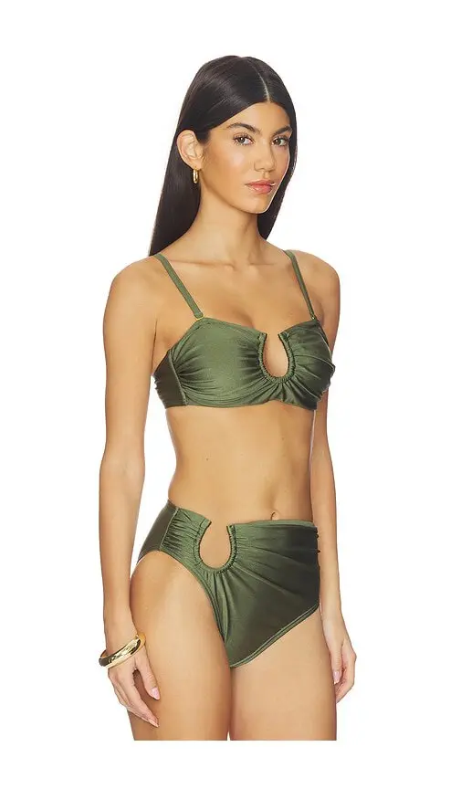 VILLA FRESCA Sofia Bikini Top - Sage