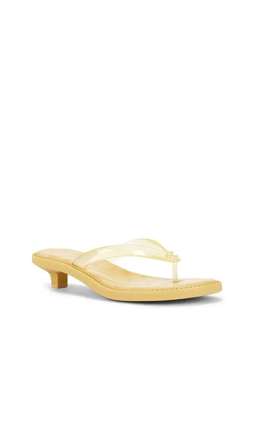 COACH Jelly Flip Flop Sandal - Vanilla
