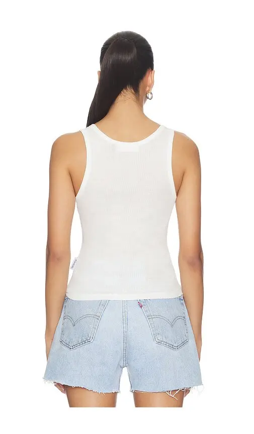 THE LAUNDRY ROOM Graphic Rib Tank Top