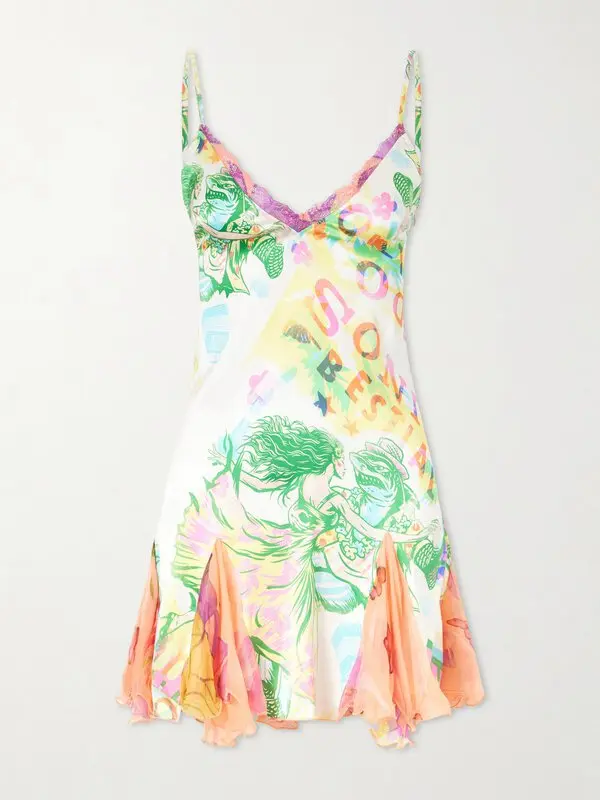 DONDE ESTEBAN Sonido Bestial Mini Dress - Multi
