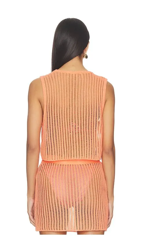 L*Space Sander Top In Coral - Fresh Squeezed