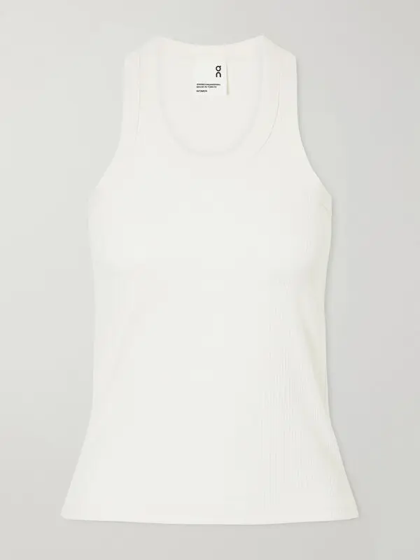 On All-day Ribbed Tank - Neutrals