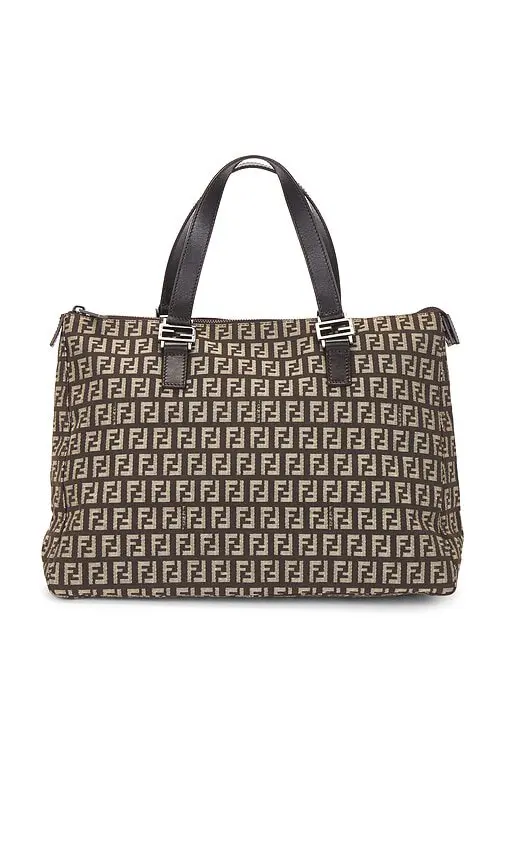 Undefined Fendi Zucchino Tote Bag