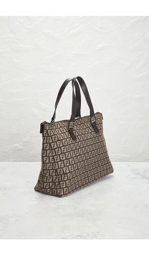 Undefined Fendi Zucchino Tote Bag