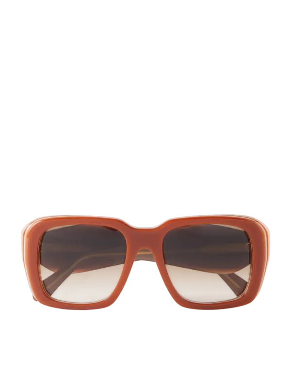 Loewe Paula's Ibiza Square-frame Sunglasses - Red