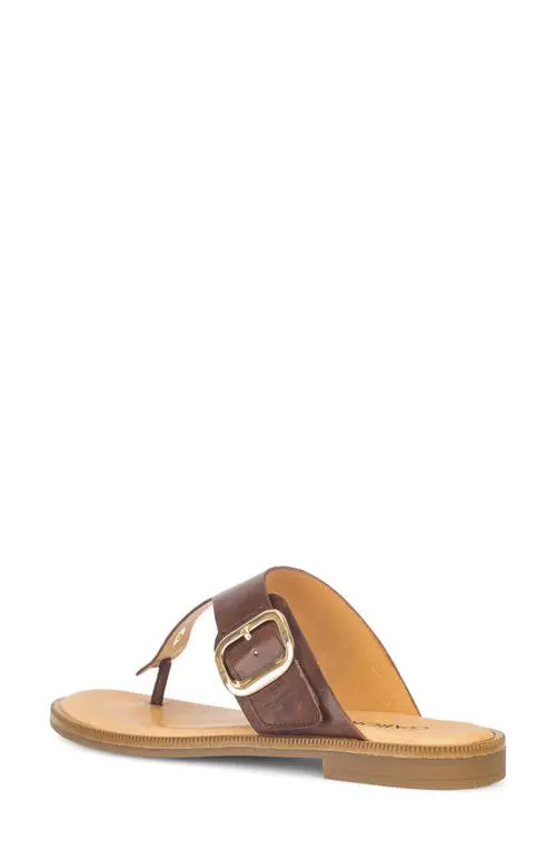 Gabor Studded Flip Flop - Camel